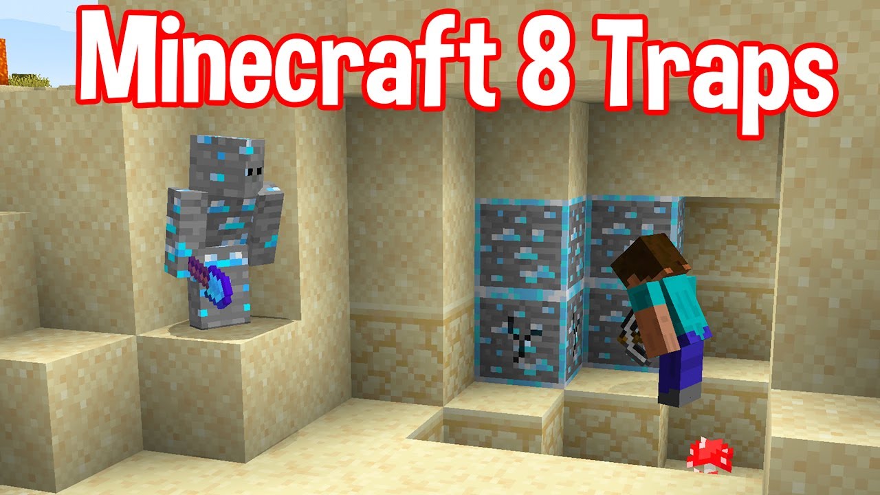 MOST EFFECTIVE 8 ONLINE TRAPS IN MINECRAFT BY SCOOBY CRAFT - Minecraft ...