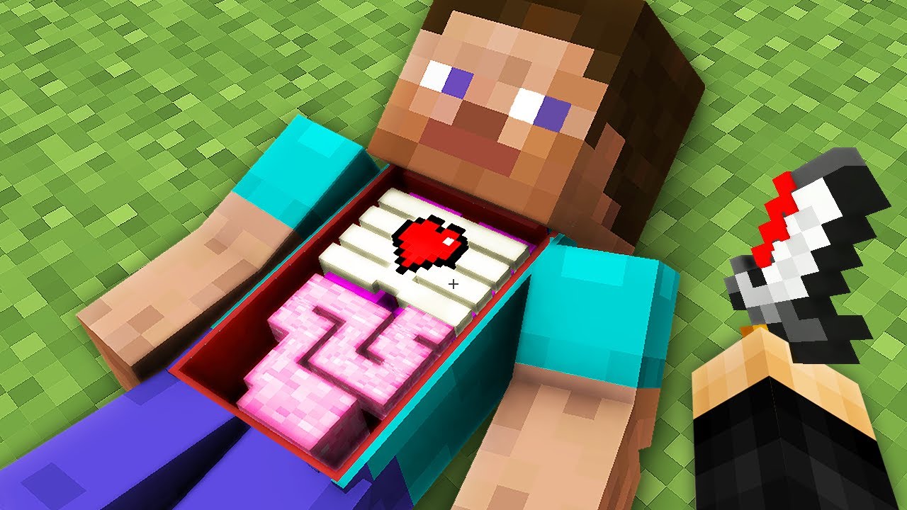 Minecraft, But I Added Surgery... - Minecraft videos