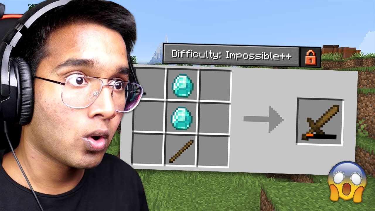 Minecraft But Its IMPOSSIBLE Difficulty! - Minecraft videos