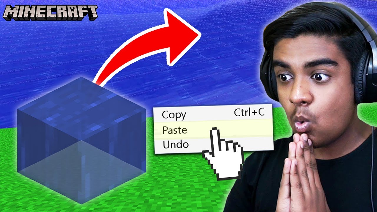 Minecraft, But You Can Copy and Paste Anything... - Minecraft videos