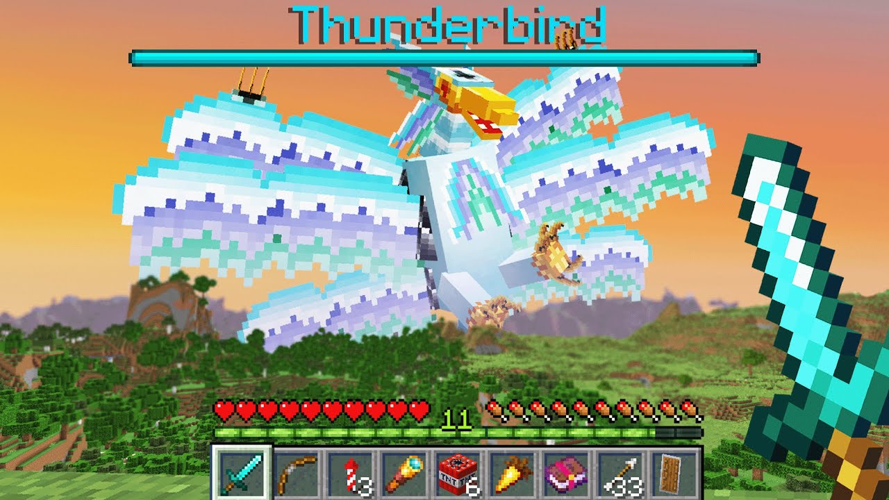 Minecraft but there are More Custom Bosses - Minecraft videos