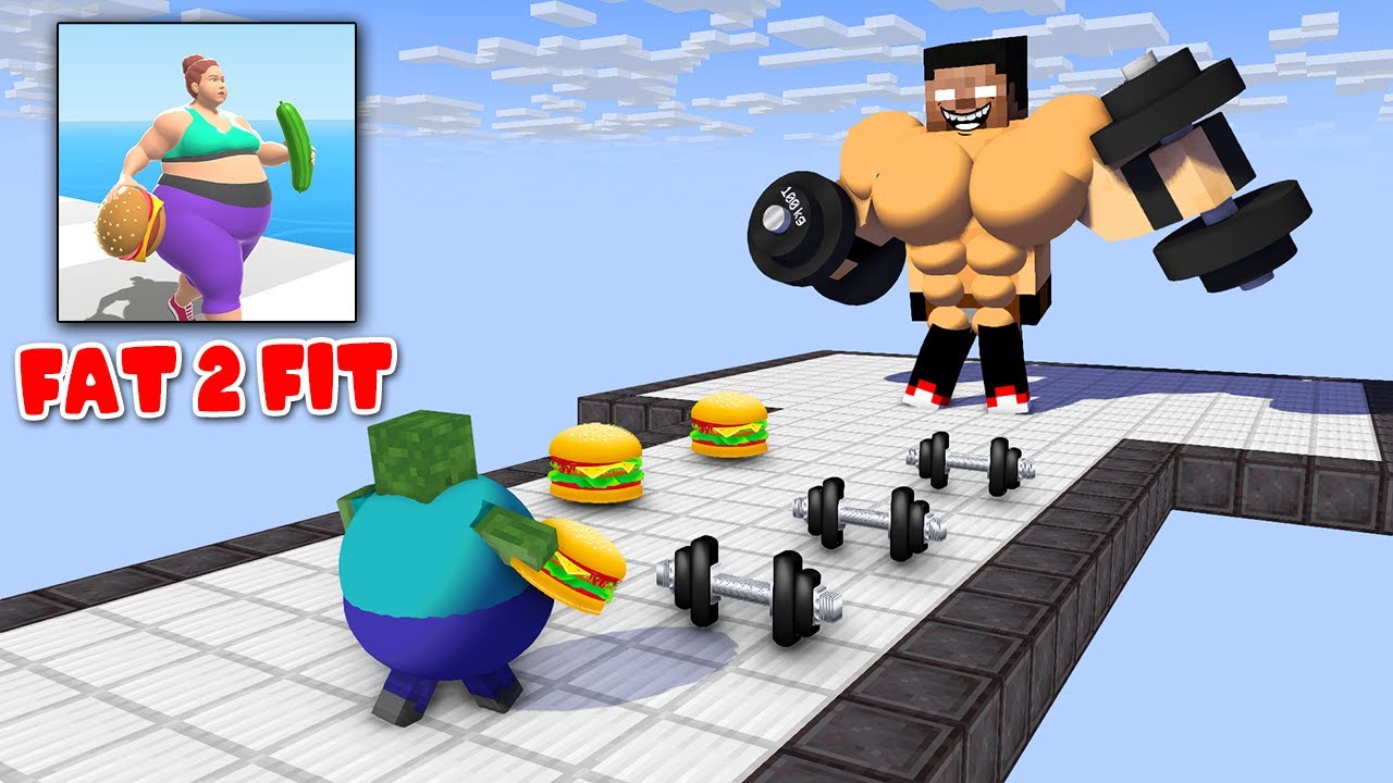 Monster School : BABY MONSTERS FAT 2 FIT CHALLENGE 2 ALL EPISODE ...