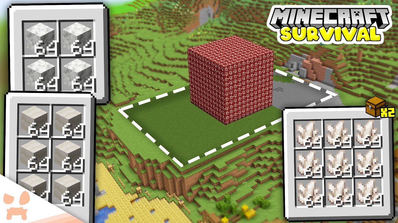 STARTING THE STORAGE MEGA PROJECT! | Minecraft Survival (#37 ...