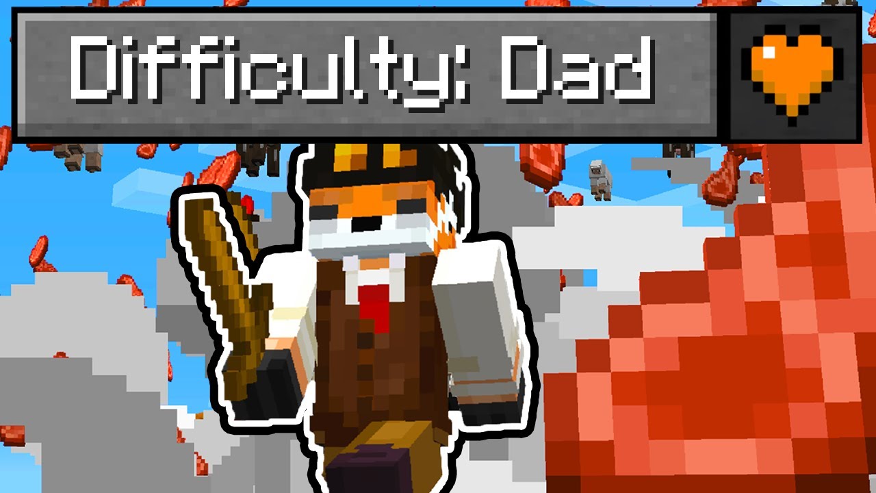 So I added a Difficulty for my dad... - Minecraft videos