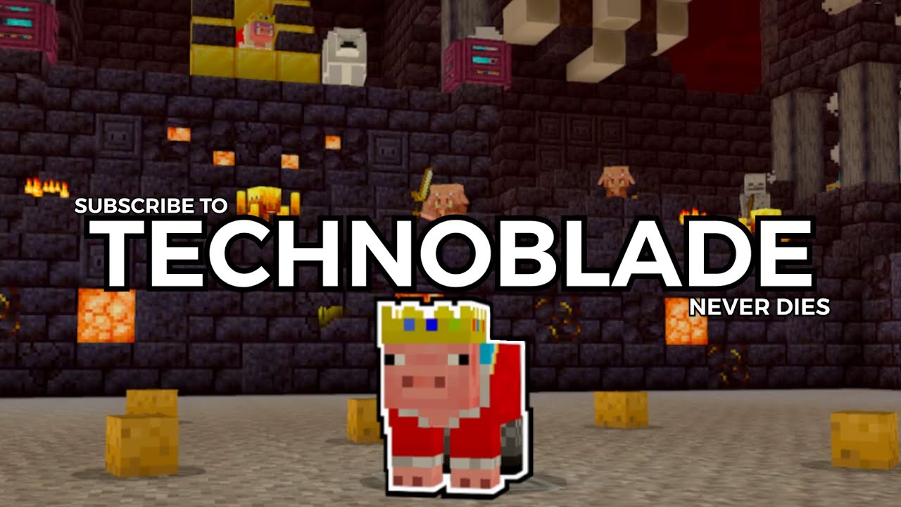 So I made Technoblade in Minecraft - Minecraft videos
