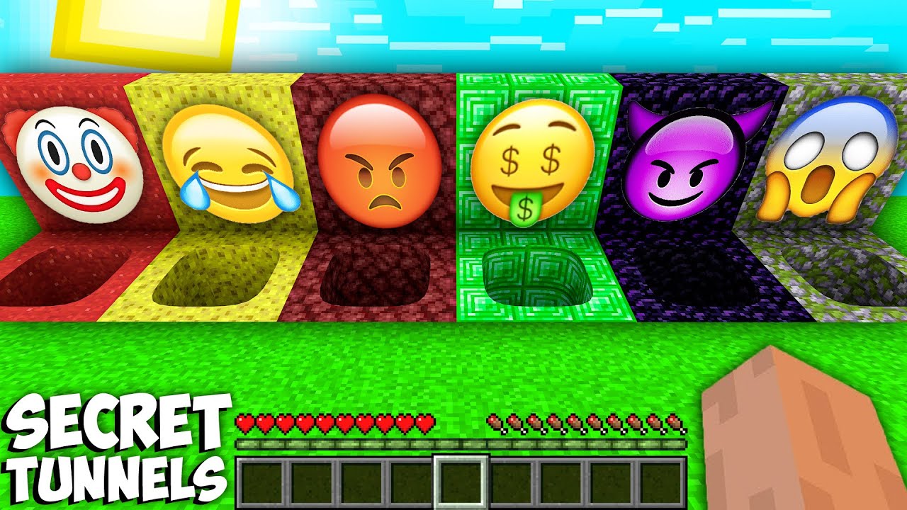Where do lead NEW SECRET TUNNELS in Minecraft? What's INSIDE the BEST ...