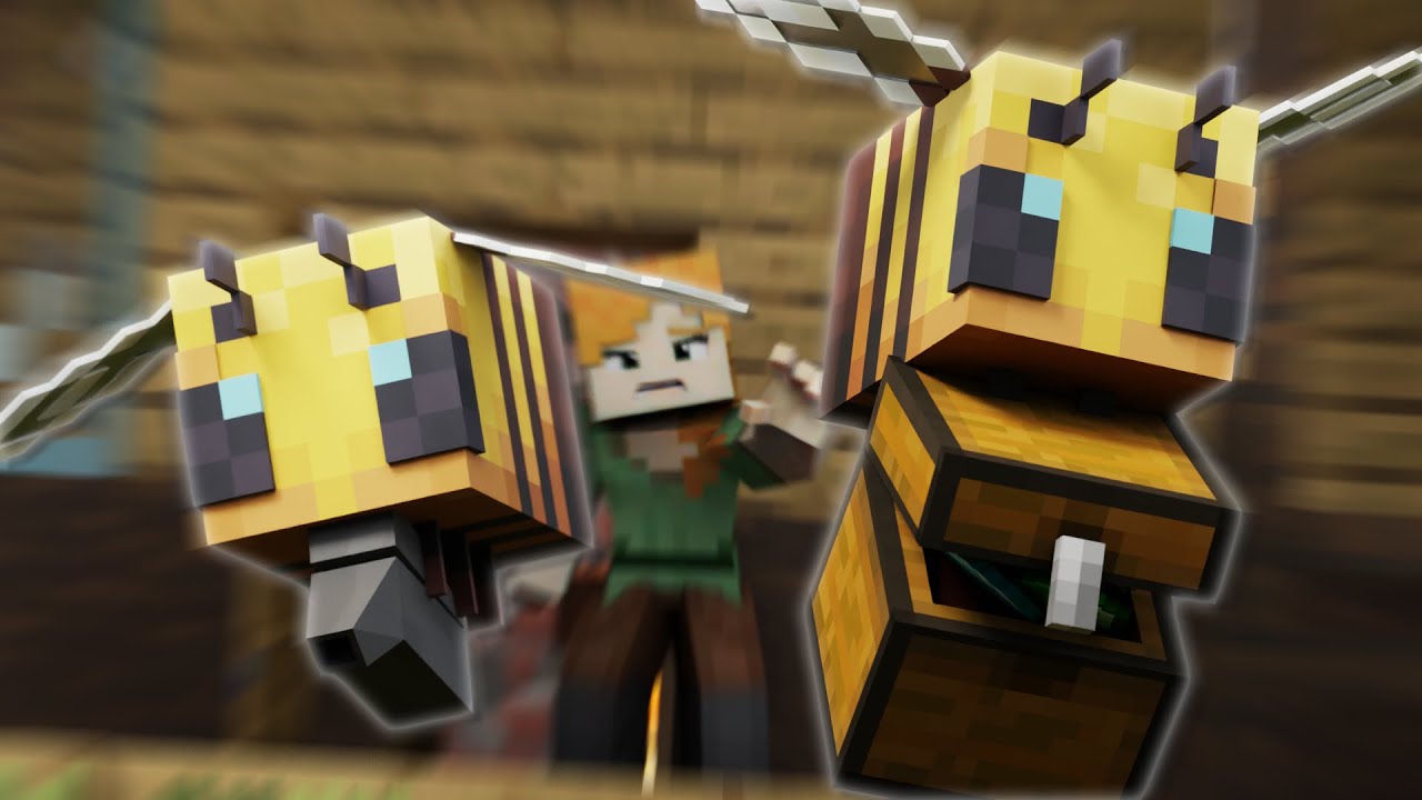 inverted Beekeeping [Minecraft Animation] - Minecraft videos