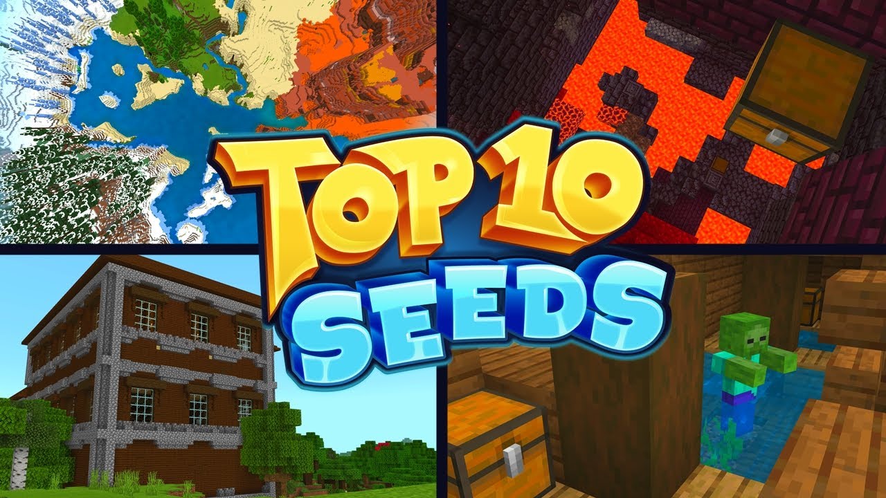 TOP 10 BEST NEW SEEDS For Minecraft 1.16 Bedrock Edition! (Pocket ...