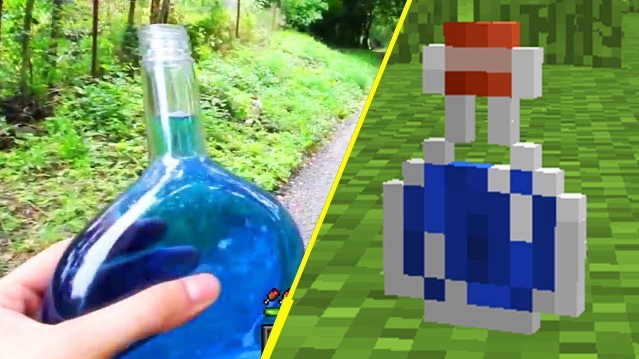 REALISTIC MINECRAFT IN REAL LIFE! - IRL Minecraft Animations / In Real ...