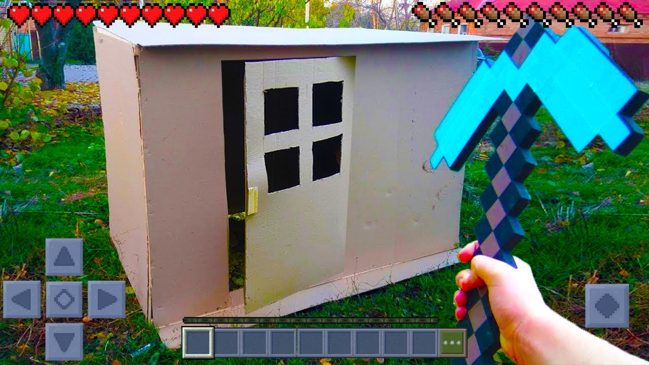 REALISTIC MINECRAFT IN REAL LIFE! - IRL Minecraft Animations / In Real ...