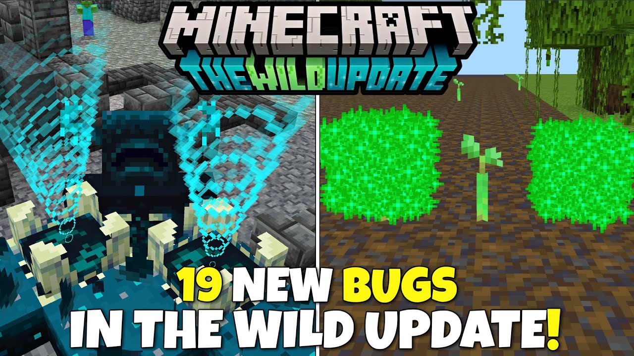 19 New Bugs In 1.19 That NEED To Be Fixed! Minecraft Bedrock Edition ...