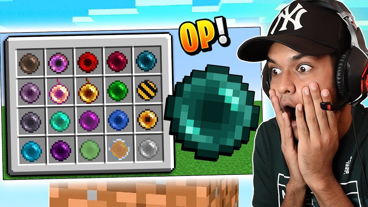 All NEW 20 Custom ENDER PEARLS In Minecraft - Minecraft videos