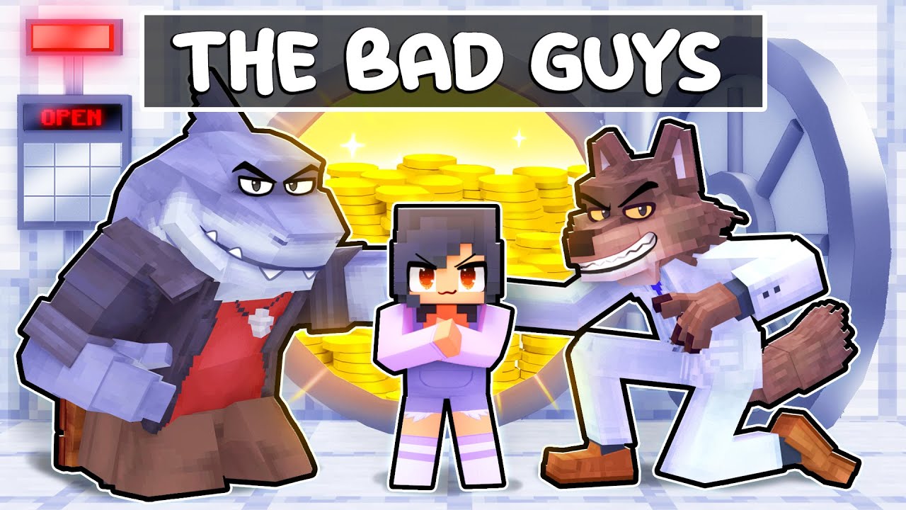 Becoming THE BAD GUYS In Minecraft! - Minecraft videos