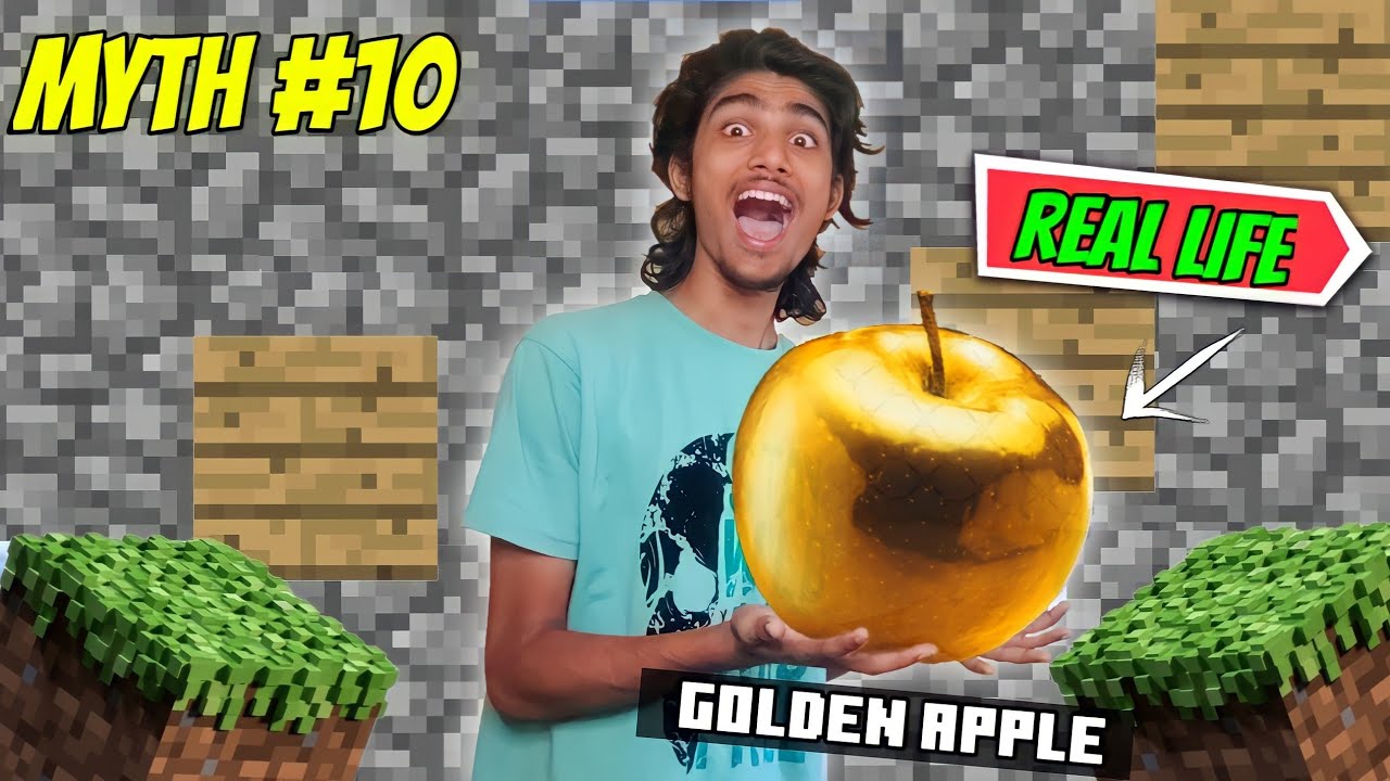 Busting Minecraft Myths In Real Life . - Minecraft videos