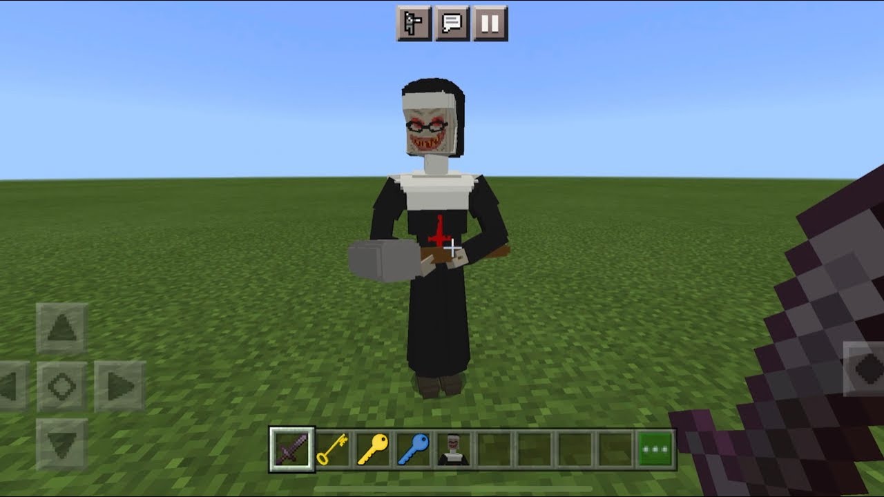 Evil Nun 2 MOD in Minecraft PE - Minecraft videos