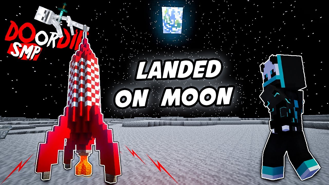 Going to moon in minecraft do or die smp #5 | DEADZILLA #doordiesmp ...