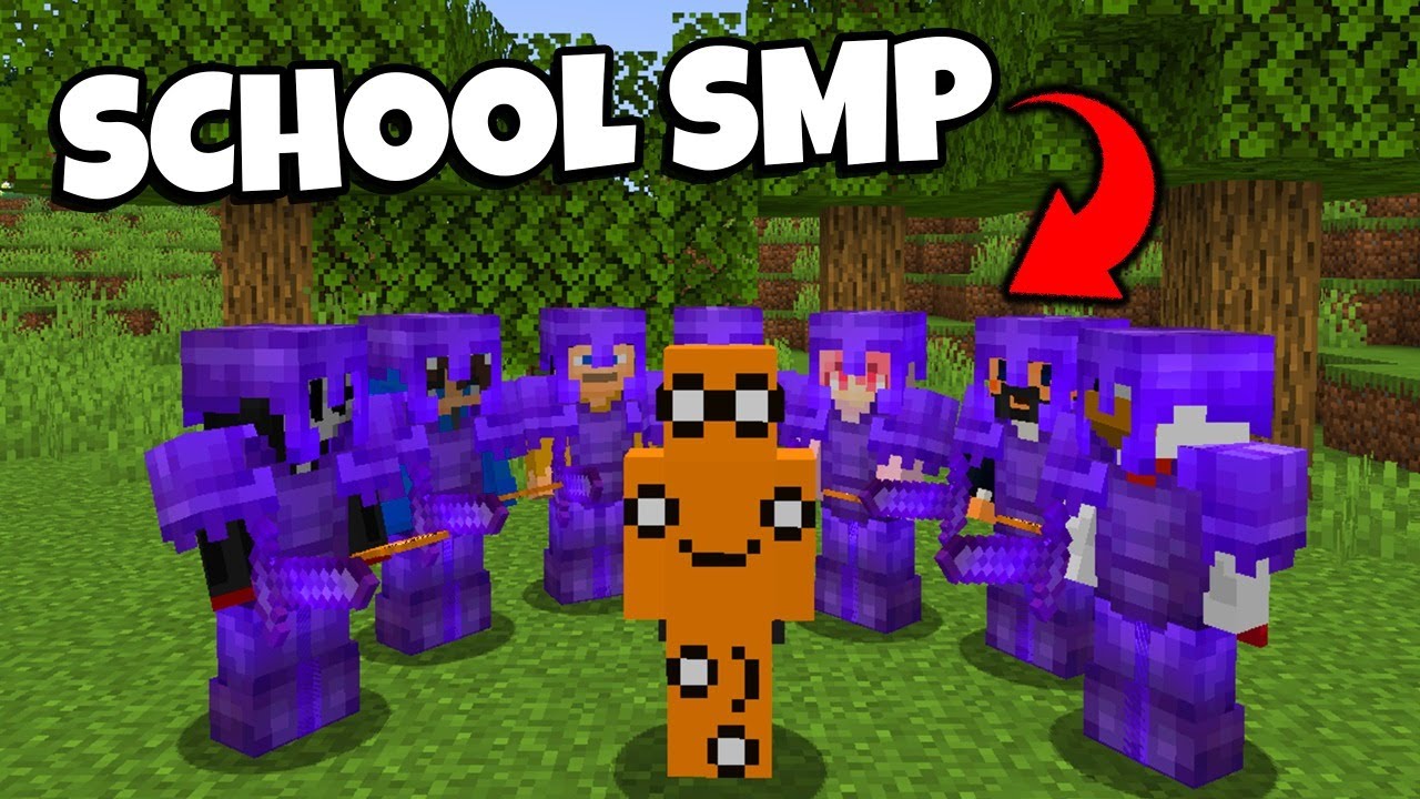 How I RUINED my SCHOOLS Minecraft SMP... - Minecraft videos