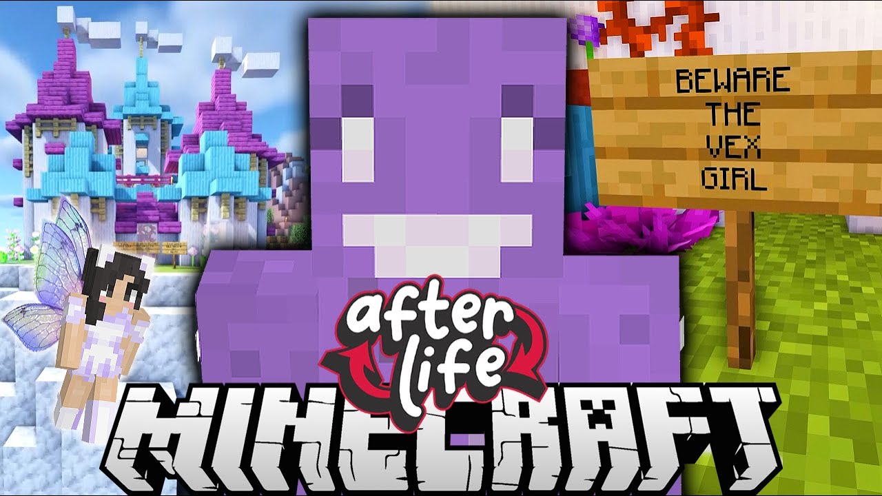I Accidentally Became Purple Guy in Afterlife Minecraft SMP - Minecraft ...