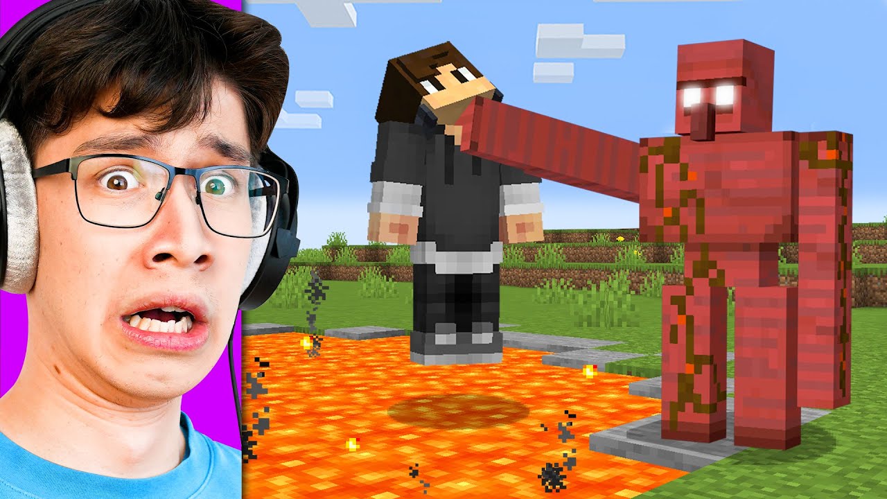 I Fooled My Friend as BLOOD GOLEM in Minecraft - Minecraft videos