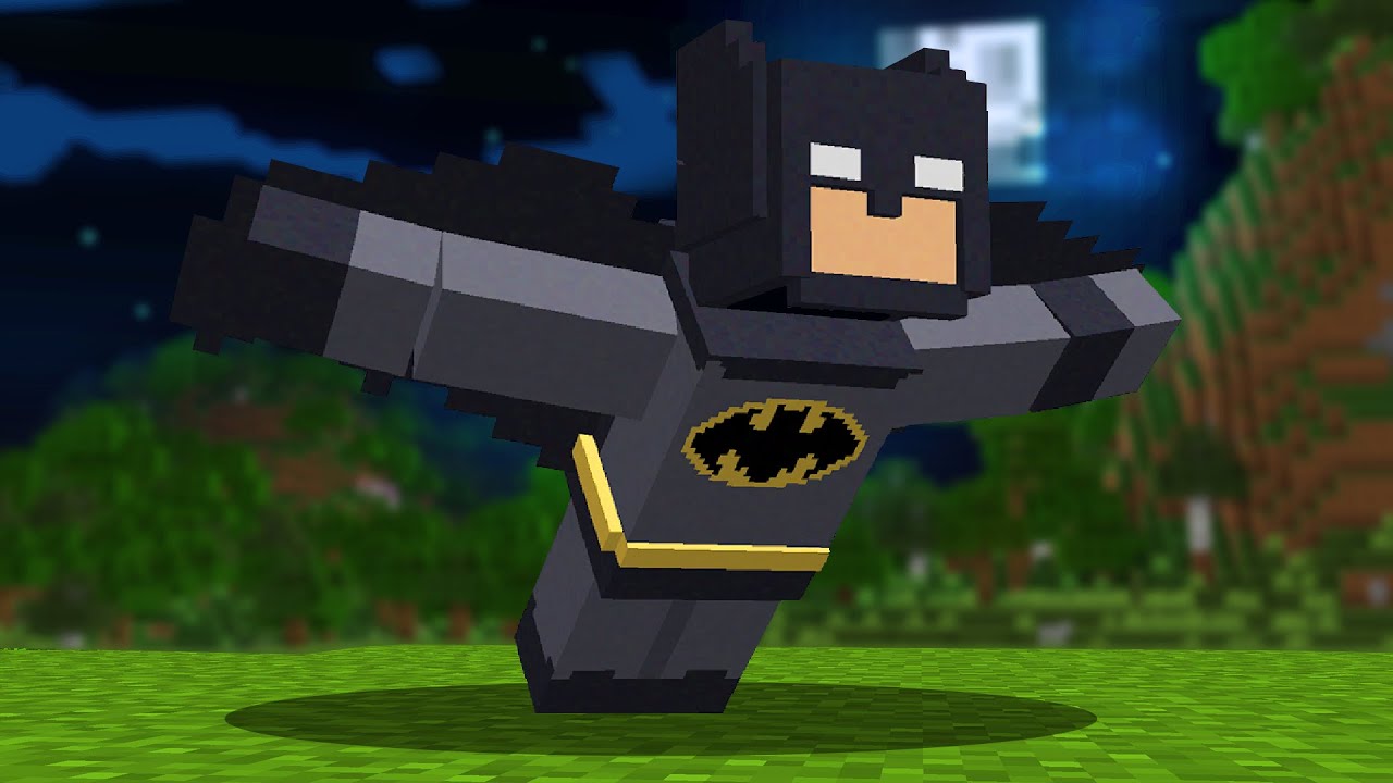 I remade every mob into DC heroes in minecraft - Minecraft videos