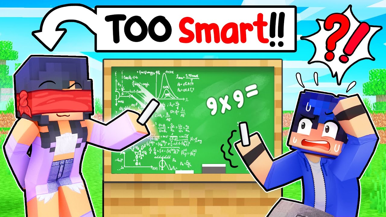 I'm TOO SMART In Minecraft! - Minecraft videos