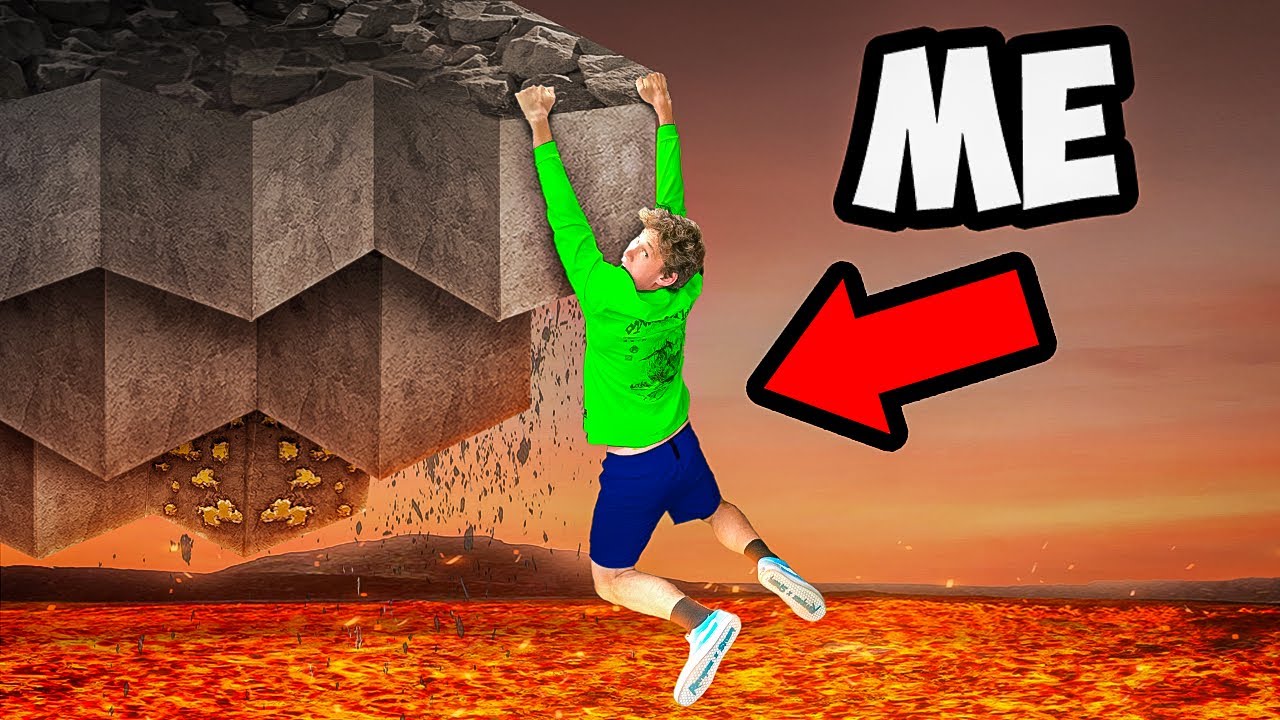 Last To Survive Rising Lava Wins EPIC Prize - Minecraft - Minecraft videos