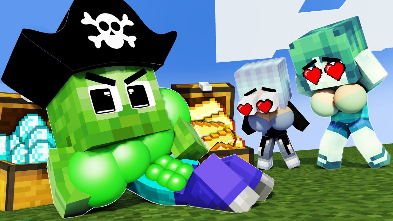 Monster School : BABY ZOMBIE TREASURE HUNT - Sad Story - Minecraft ...