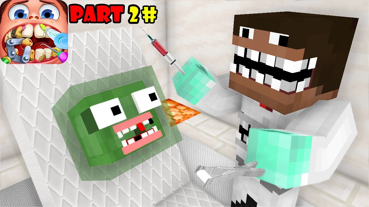 Monster School : Dentist Noob Part 2 ( Dr. Noob ) - minecraft animation ...