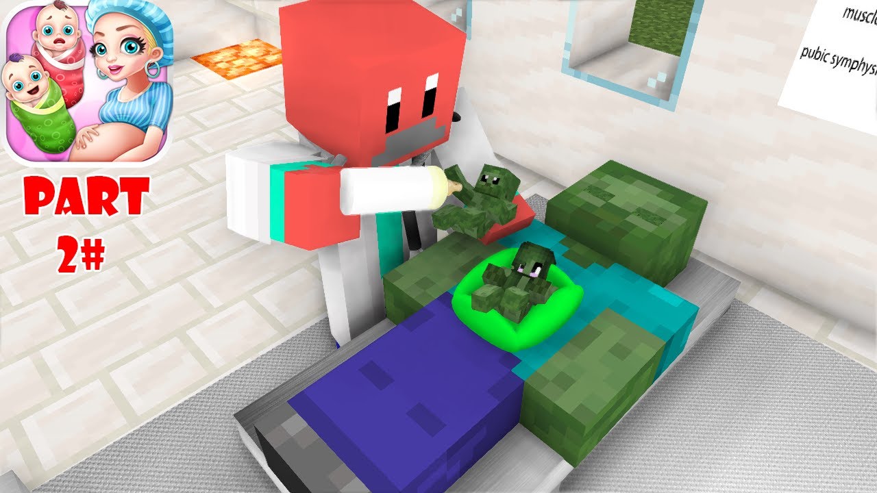 Monster School: Pregnant Challenge Part 2 - Minecraft Animation ...