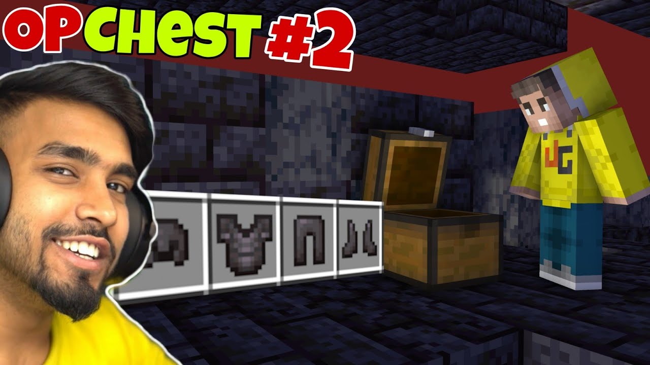 OP Chest Found By Gamers In Minecraft |Techno Gamerz, Gamer Fleet,Yes ...