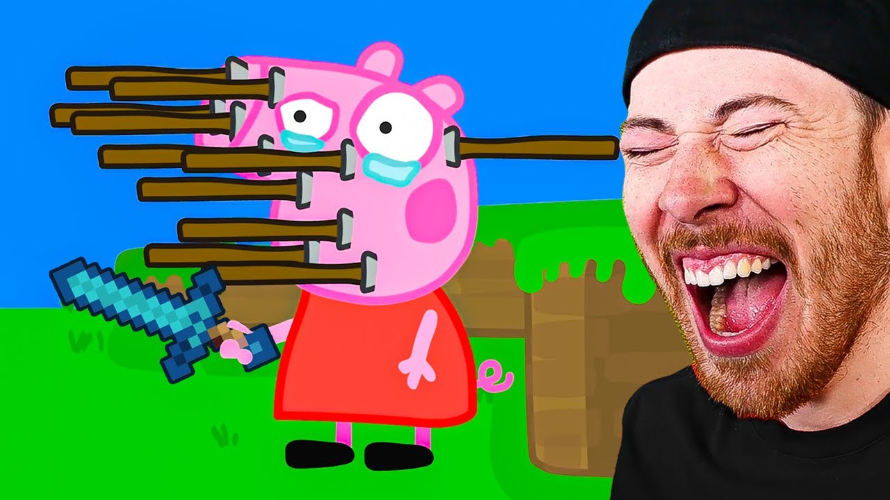 Peppa Pig vs Minecraft Animation - Minecraft videos