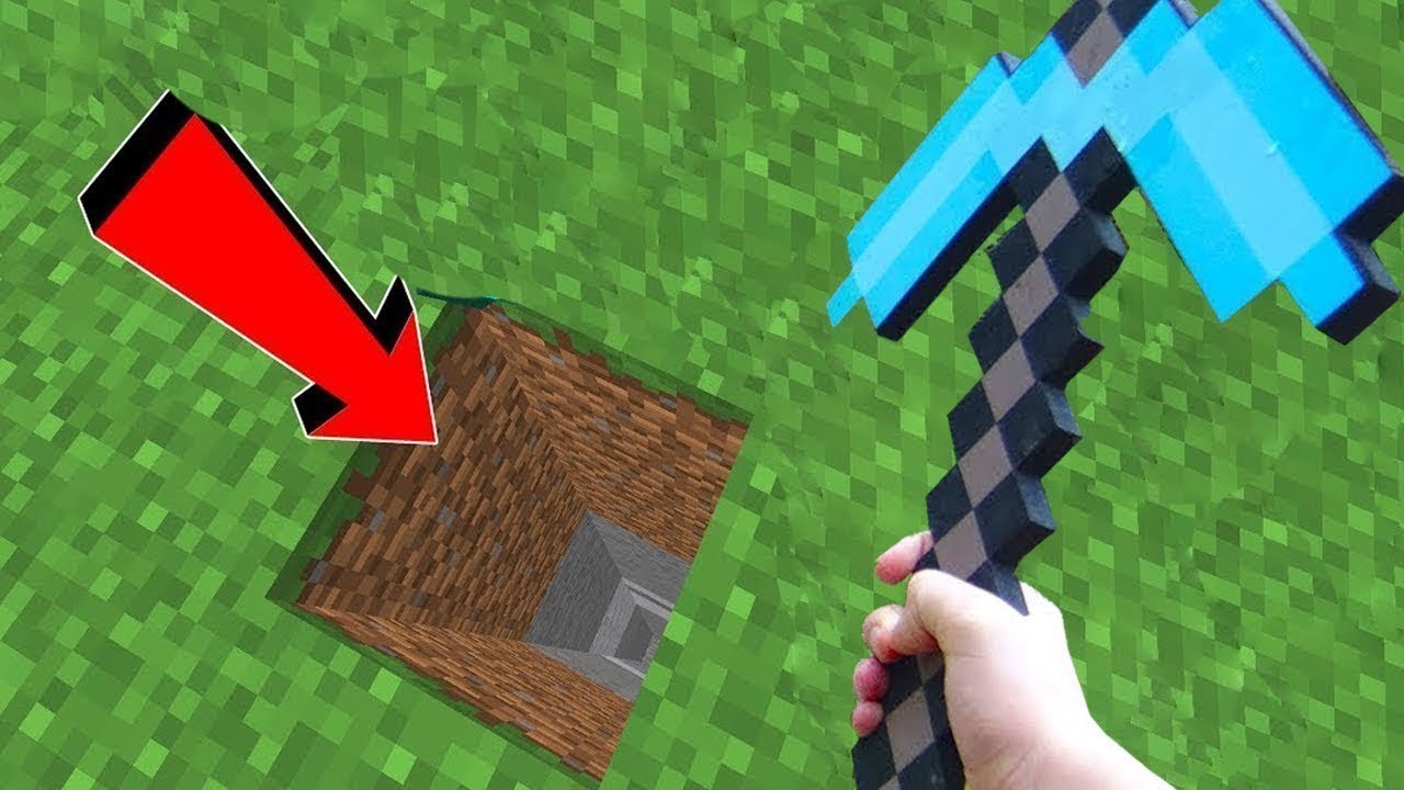 REALISTIC MINECRAFT IN REAL LIFE! - IRL Minecraft Animations / In Real ...