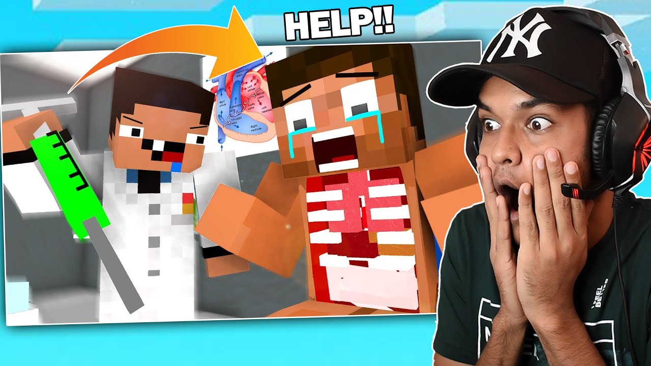 Steve Ka Operation (Heart Surgery) In Minecraft | In Hindi - Minecraft ...