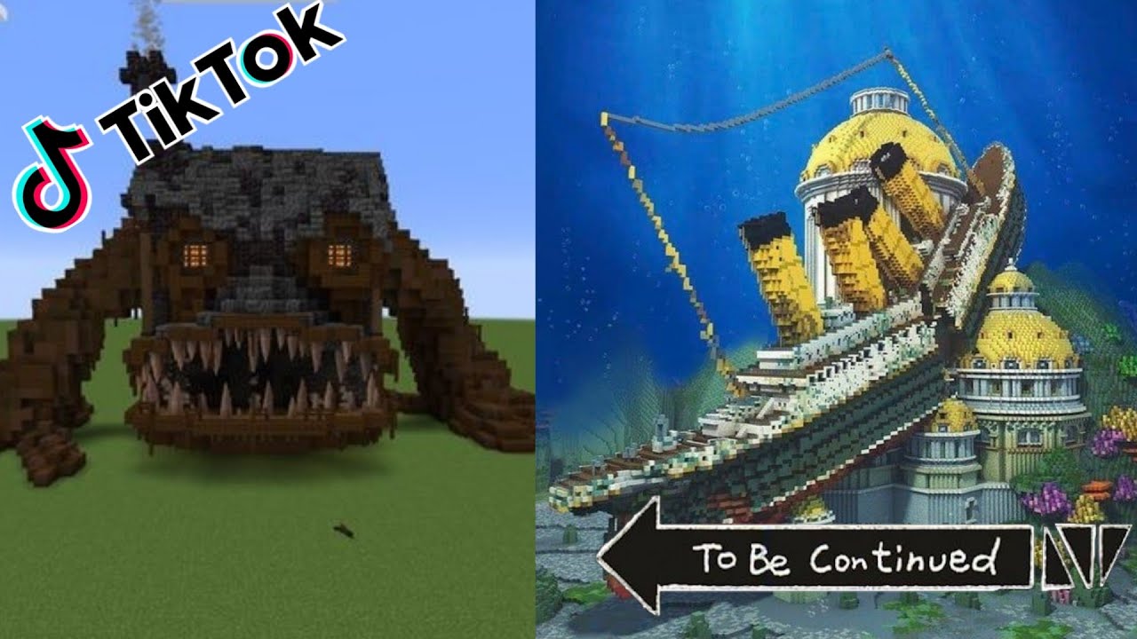 TIK TOK + MINECRAFT MEMES COMPILATION...[#133] - Minecraft videos