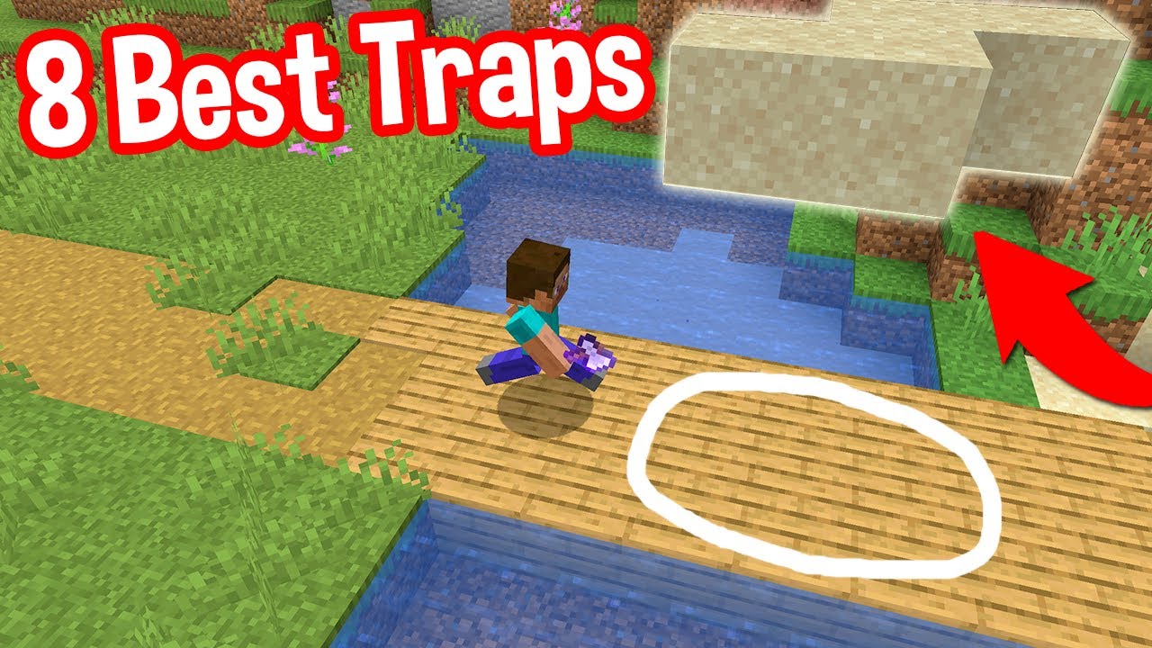 BEST 8 ONLINE TRAPS IN MINECRAFT BY SCOOBY CRAFT PART 2 - Minecraft videos