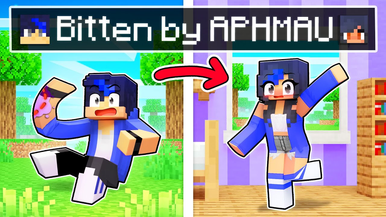 BITTEN by APHMAU In Minecraft! - Minecraft videos