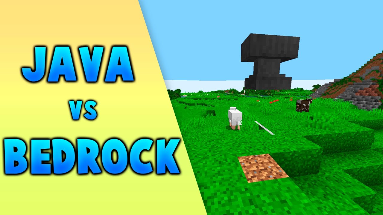 Diferencias entre Minecraft BEDROCK y JAVA #Shorts - Minecraft videos