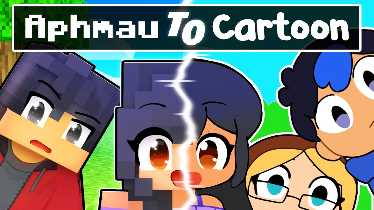From APHMAU to CARTOON in Minecraft! - Minecraft videos