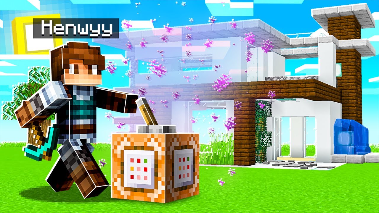 I MADE my SECRET BASE INVISIBLE in Camp Minecraft! - Minecraft videos