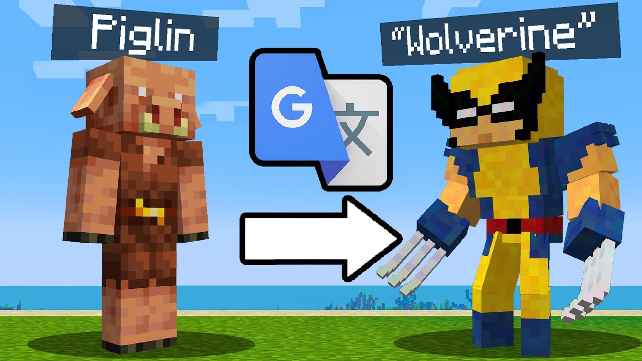 I google translated minecraft mobs - Minecraft videos
