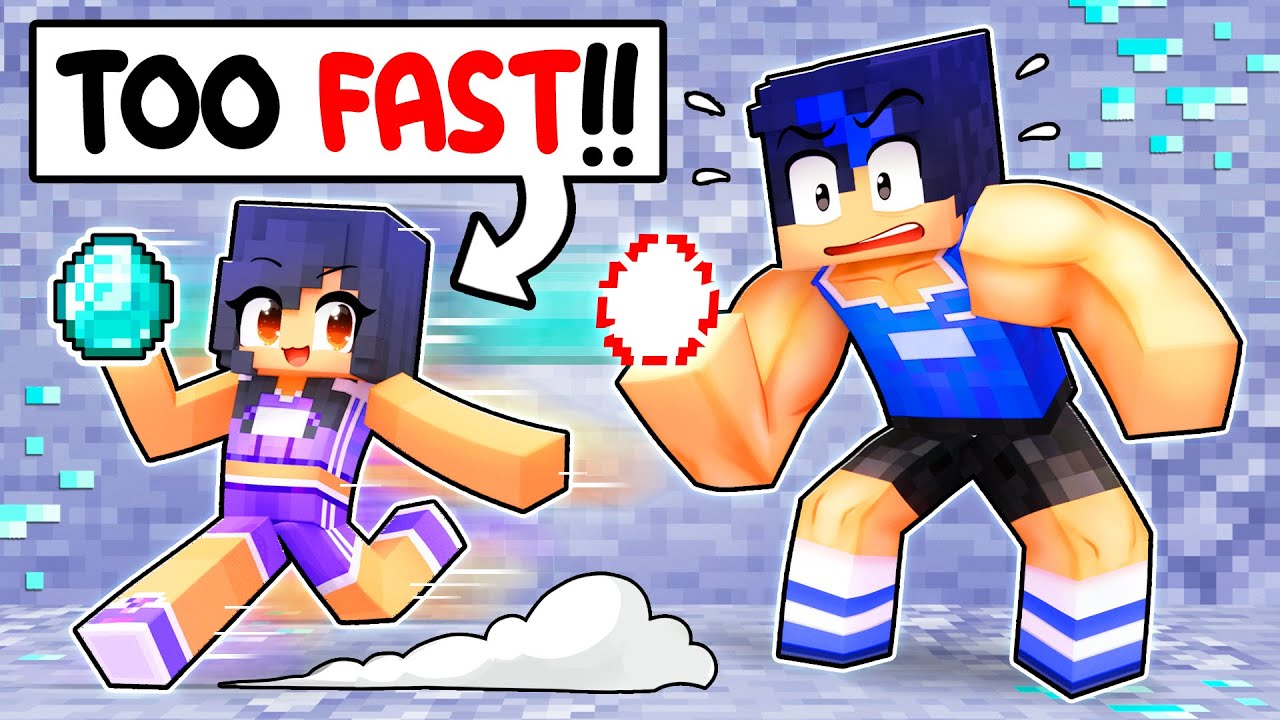 I'm TOO FAST In Minecraft! - Minecraft videos