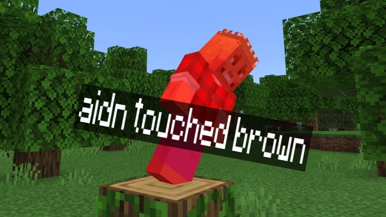 Minecraft, But You Can't Touch The Color Brown.. - Minecraft videos