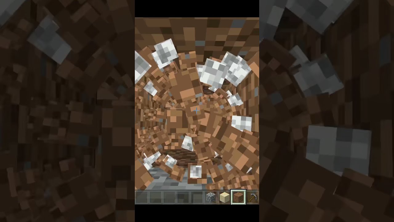 Minecraft Shorts - Fastest Way to Dig a Hole and Get Back Out Quickly ...