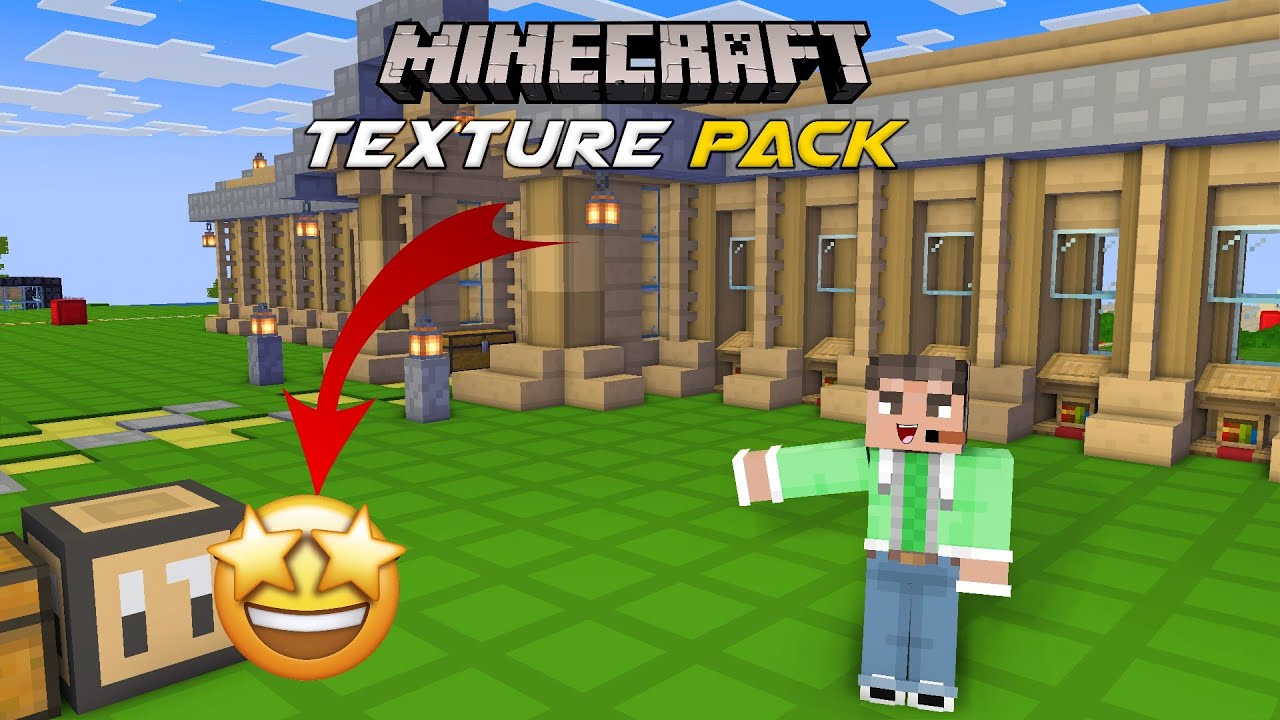 Minecraft Super Texture Pack | Minecraft In Telugu | GMK GAMER - Minecraft videos