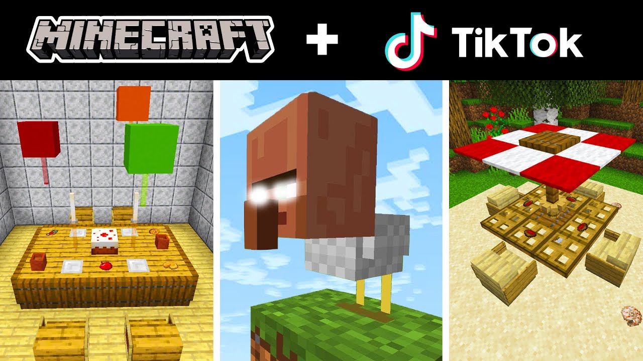 Minecraft Tik Tok Compilation 36 - Minecraft videos