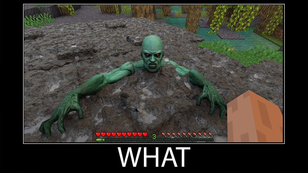 Minecraft wait what meme part 124 realistic minecraft Mud - Minecraft ...