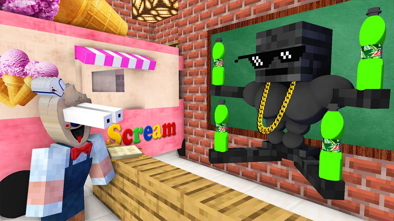 Monster School : BABY MONSTERS ICE SCREAM CHALLENGE - Minecraft ...