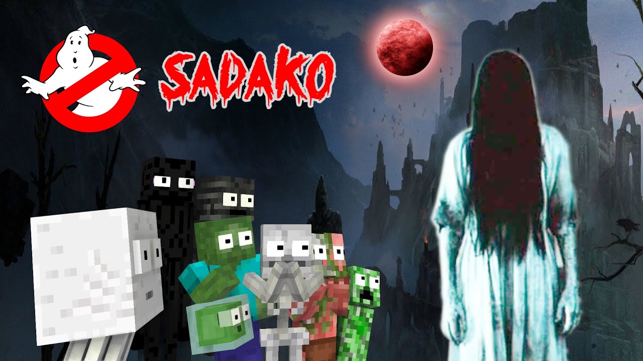 Monster School : SADAKO VS GHOSTBUSTERS - Minecraft Animation ...