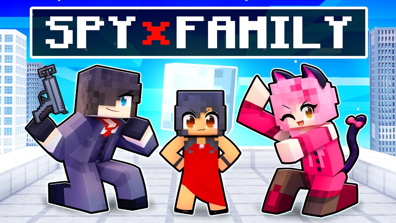 Playing as a SPY FAMILY In Minecraft! - Minecraft videos