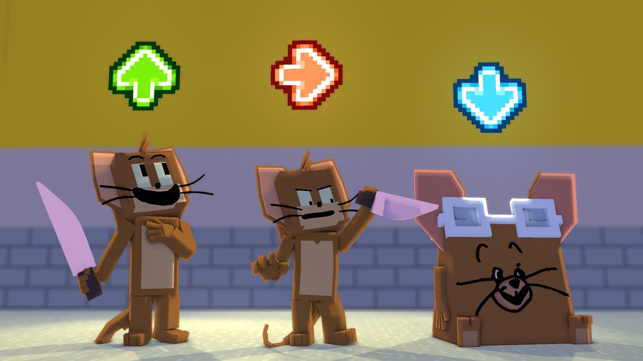 FNF Character Test | Gameplay VS Minecraft Animation | Tom and Jerry ...